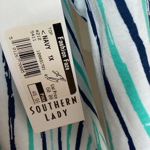 Southern Lady | Tops | Artsy Southern Lady Striped Tunic X | Poshmark